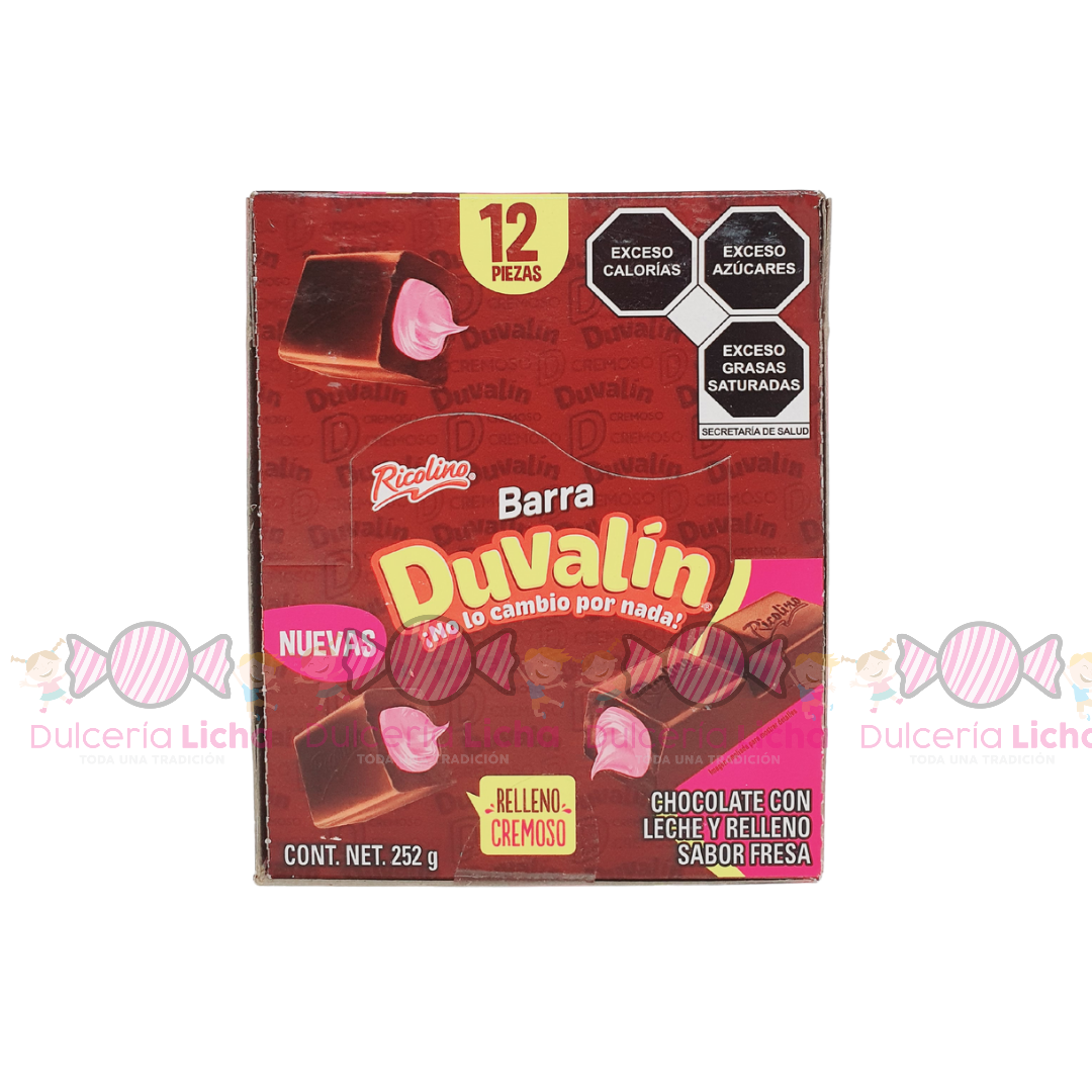 DUVALIN BARRA 12PZ - Dulcería Licha